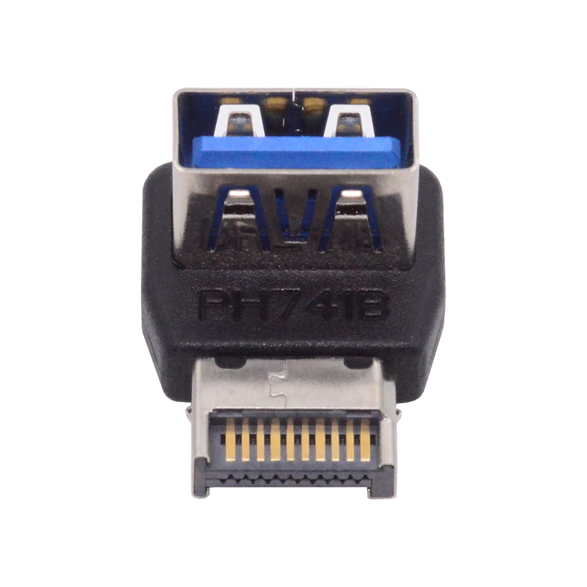CY USB 3.1 Front Panel Header Male Type-E to Type-A USB3.0 Female Data ...