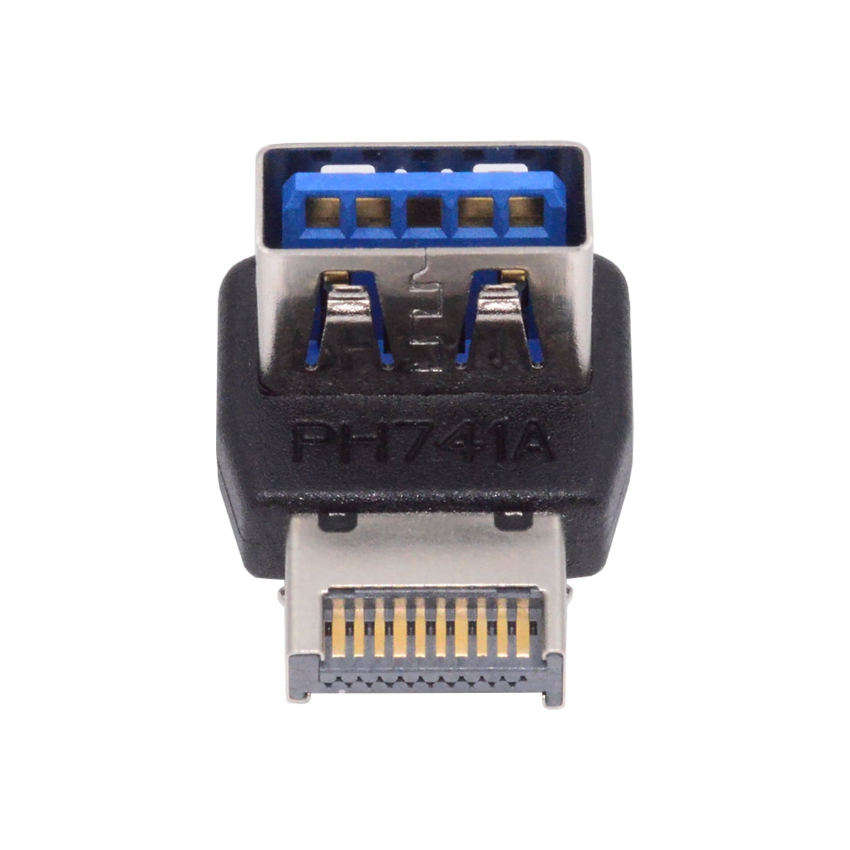 CY USB 3.1 Front Panel Header Male Type-E to Type-A USB3.0 Female Data ...