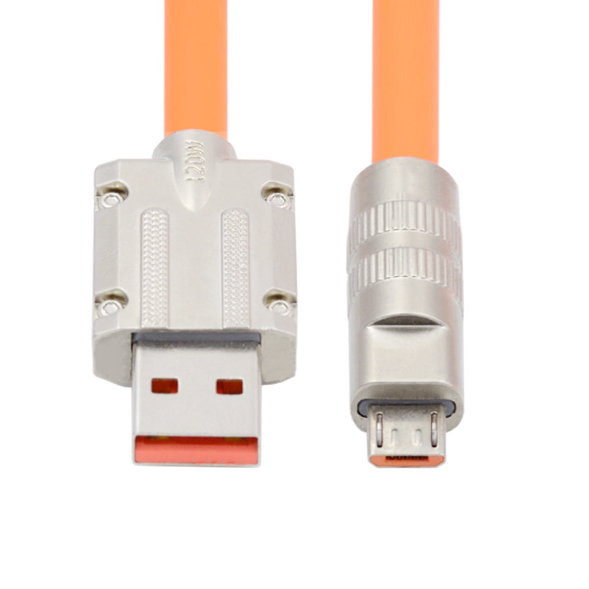 CY USB-A Type A to USB Micro 5Pin Liquid Silicone Ultra Soft Power USB2 ...