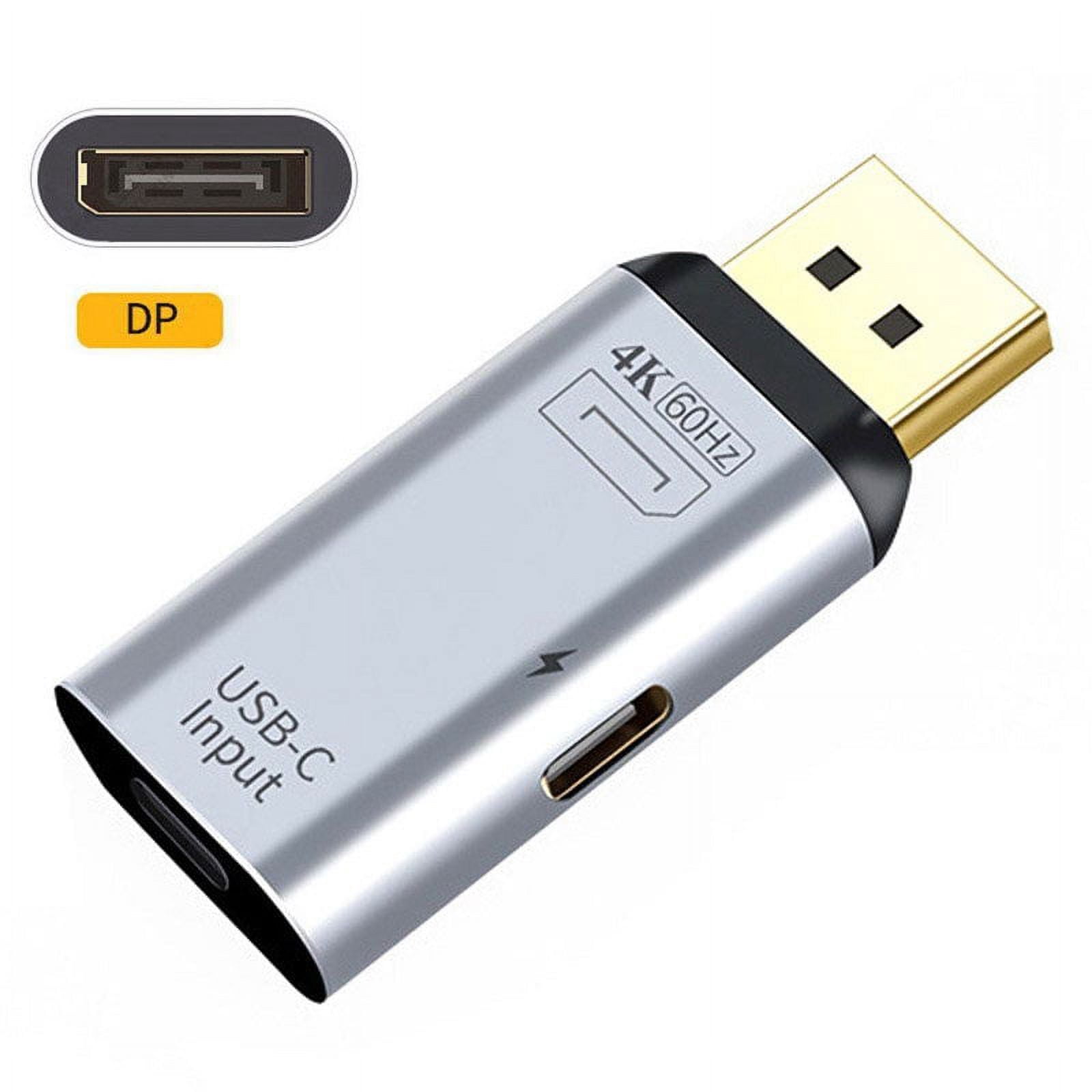 CY USB-C Type C Female Source to Displayport DP Sink HDTV PD Power ...
