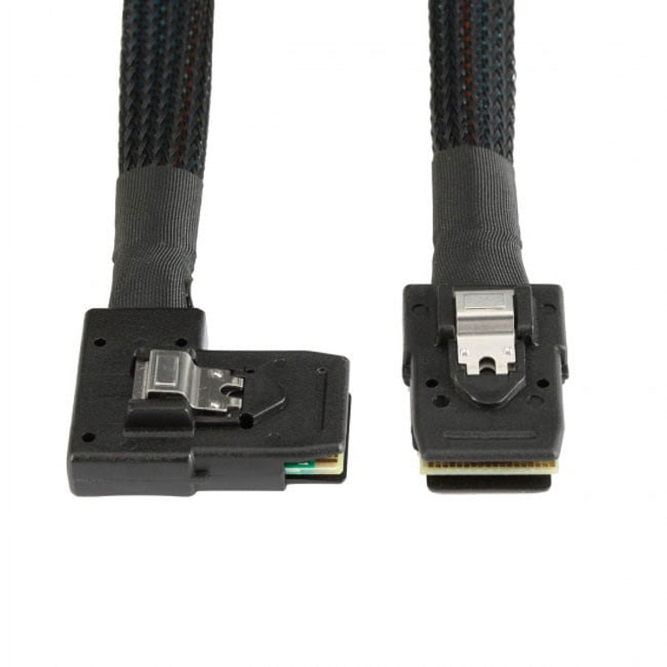 CY Ultra Slim Flat Right Angled 90 Degree Mini SAS 36pin SFF-8087 to ...