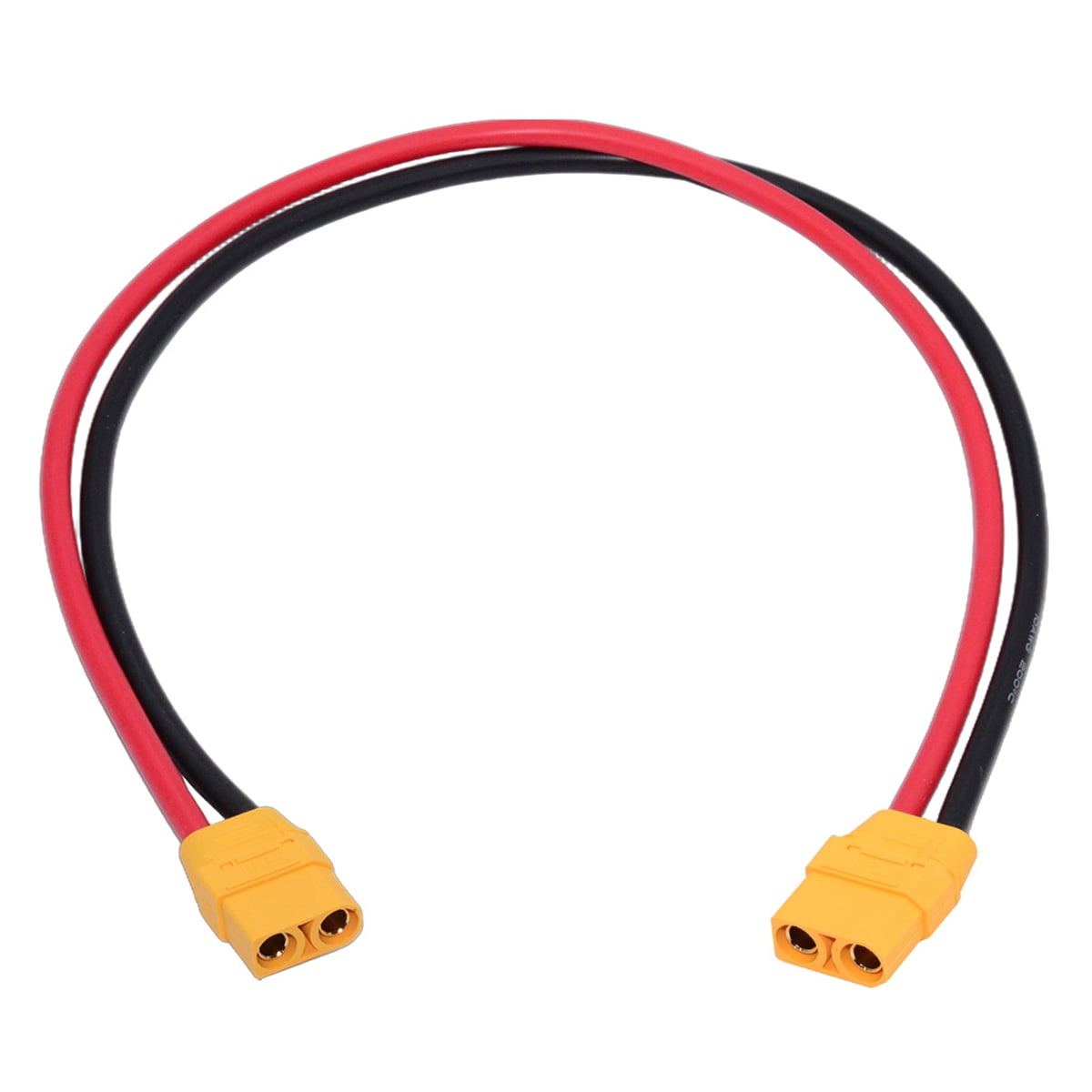 CY XT90 Female to Female 10AWG Extension Cable Connector for RC Battery Portable Power Station ...