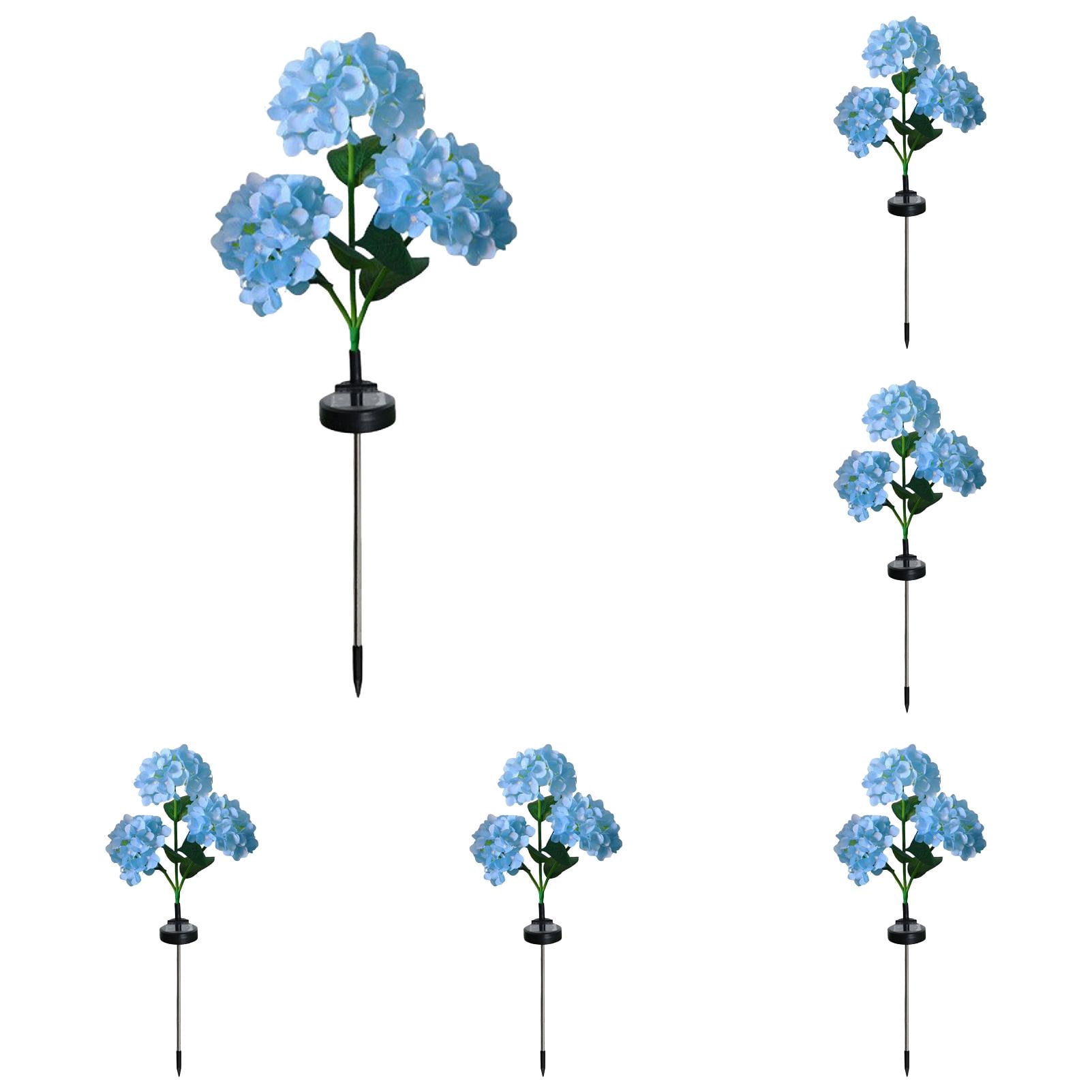 CY5O5ee 6 Pack Garden Lights Solar Flower Light LED Flowers Stake Solar ...