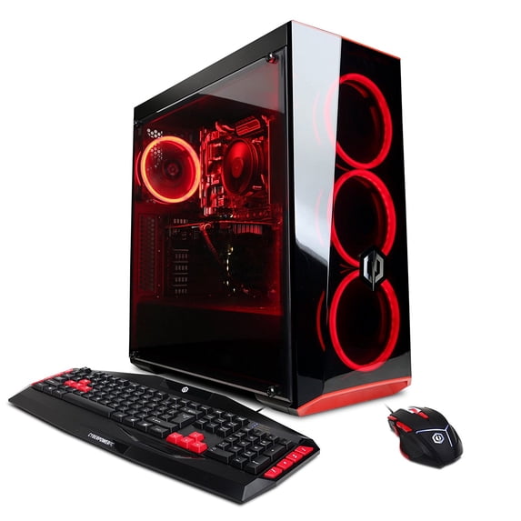 CyberPowerPC Gamer Xtreme, VR Ready, Intel i5, AMD RX 580, 8GB RAM, 1TB ...
