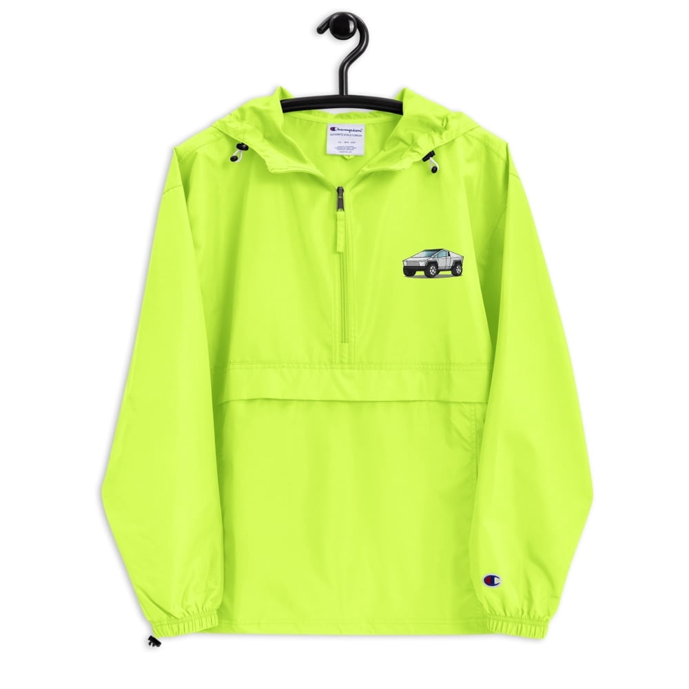 CYBERTRUCK Packable Jacket | Tesla Elon Musk Space X Windbreaker ...