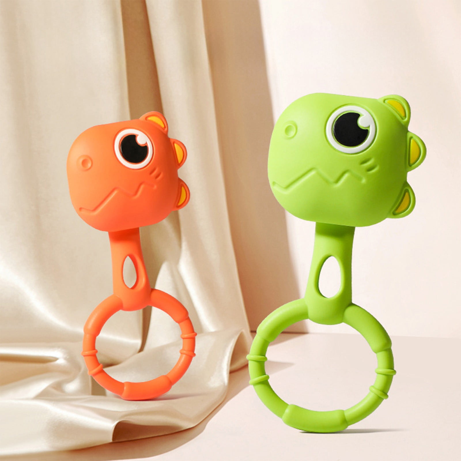 CYBIBO Baby Rattle, Baby Toys Clearance! Dinosaur Shaped Teething Toy ...