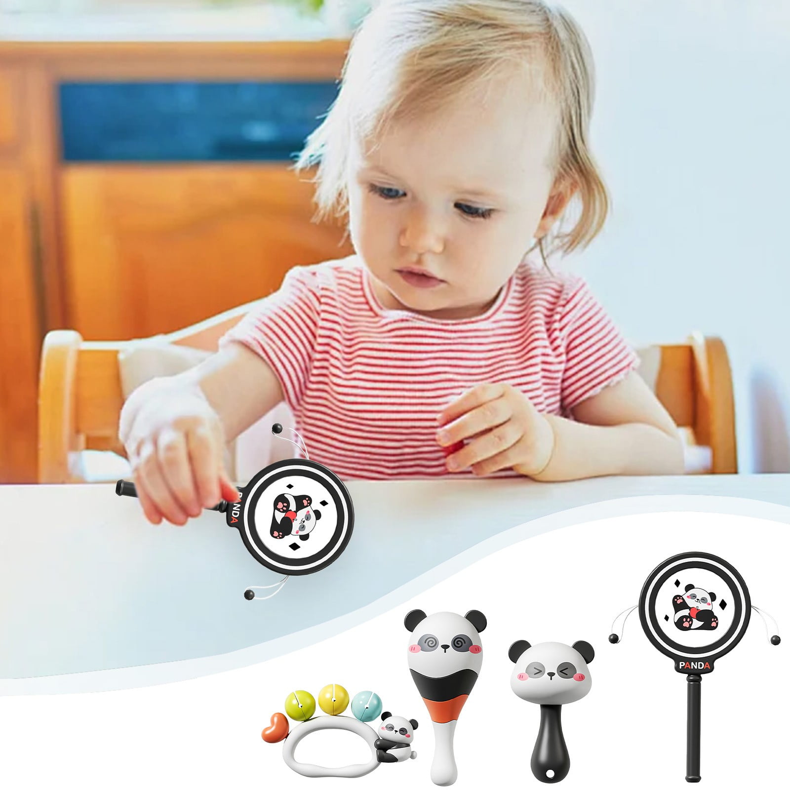 CYBIBO Baby Rattle, Baby Toys Clearance! Multifunctional Infant Sensory ...