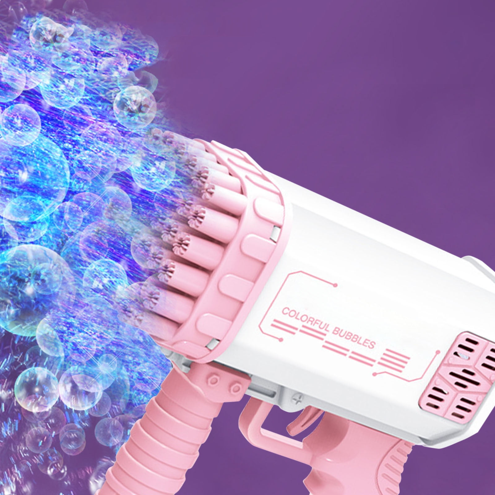 CYBIBO Bubble Machine,Bubble Machine For Kids 36-Hole Bubble Machine ...