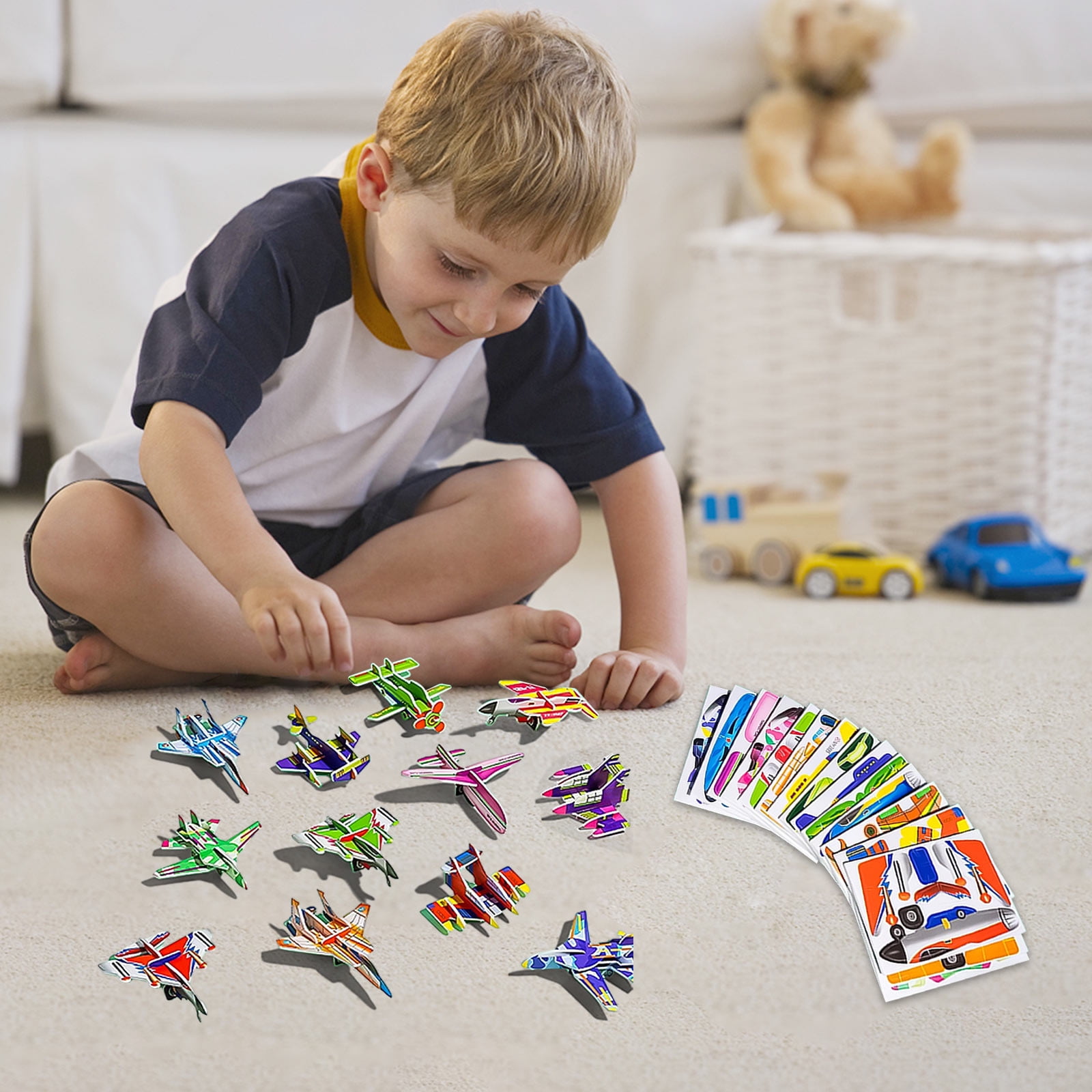 CYBIBO Puzzles for Kids Ages 4-6, Jigsaw Puzzles for Kids, Preschool ...
