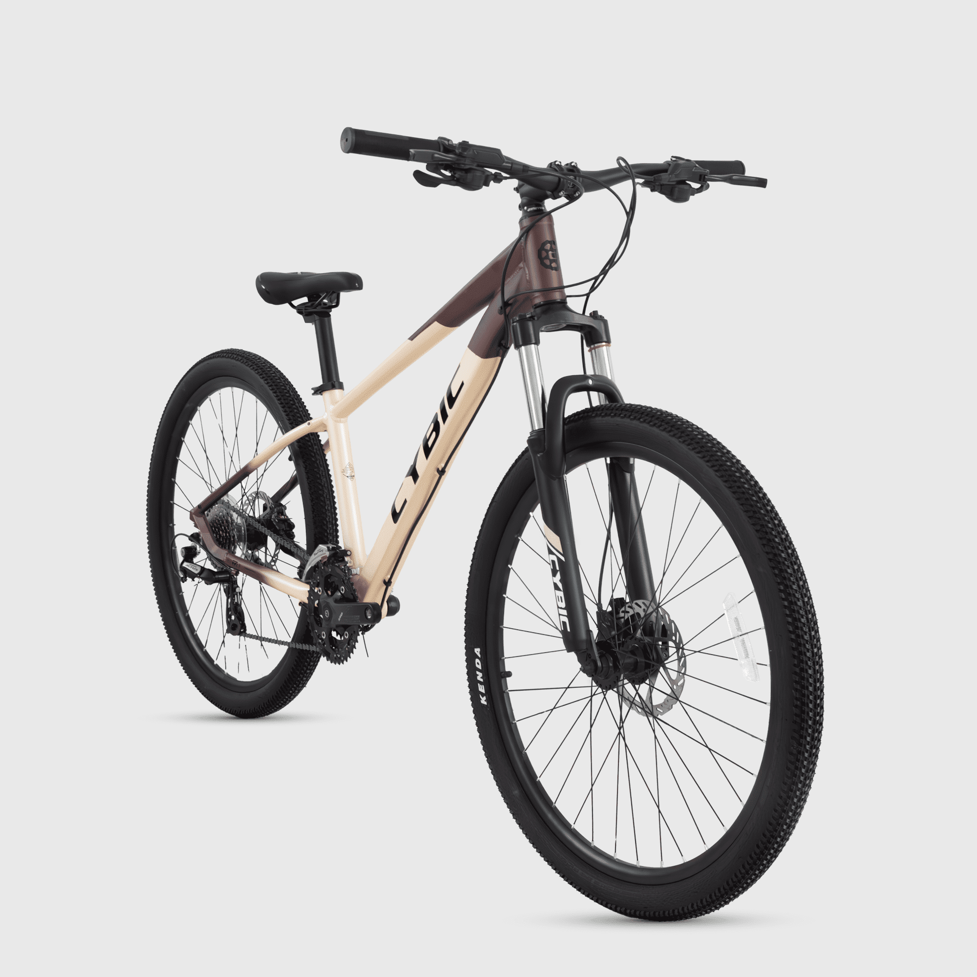 CYBIC 27.5" Mountain Bikes with Aluminum Alloy Frame Shimano 27 Speeds ...