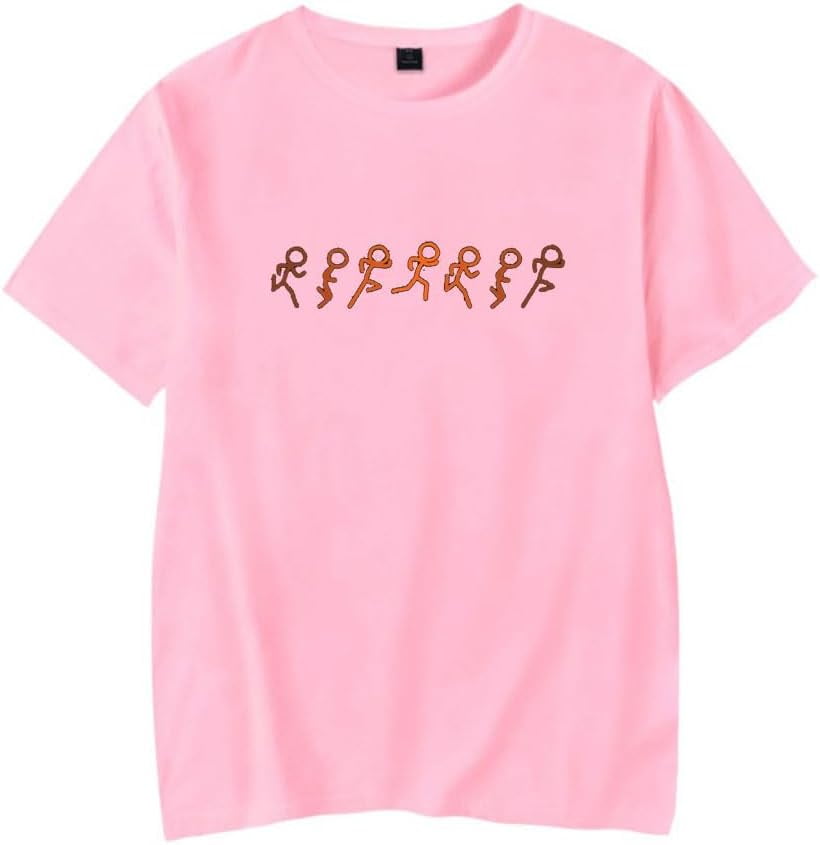 CYDZSWYXGS Alan Becker Run Cycle Merch T-Shirt Summer Men/Women ...