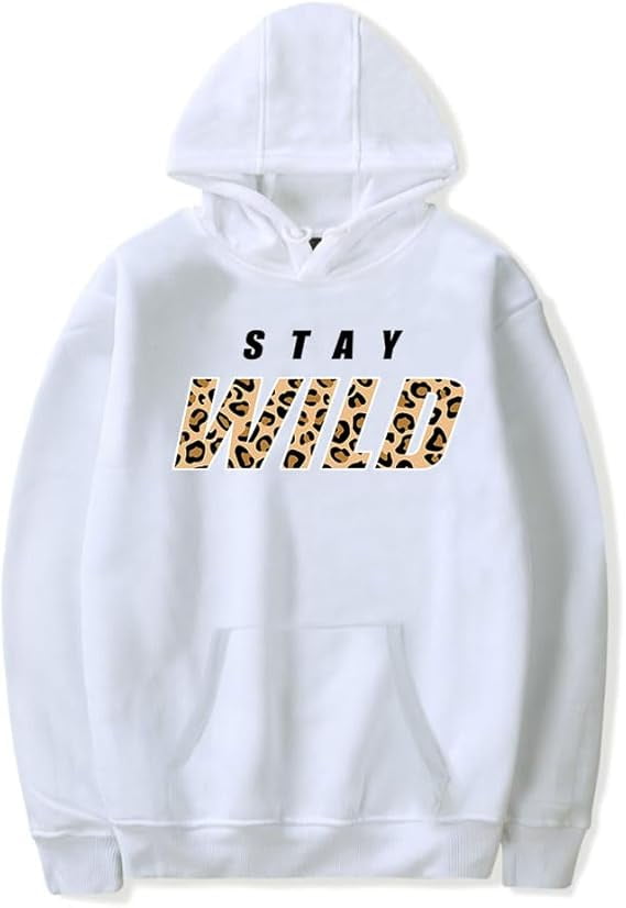 CYDZSWYXGS Ben Azelart Merch Stay Wild Women Men Hooded Sweatshirt Long ...