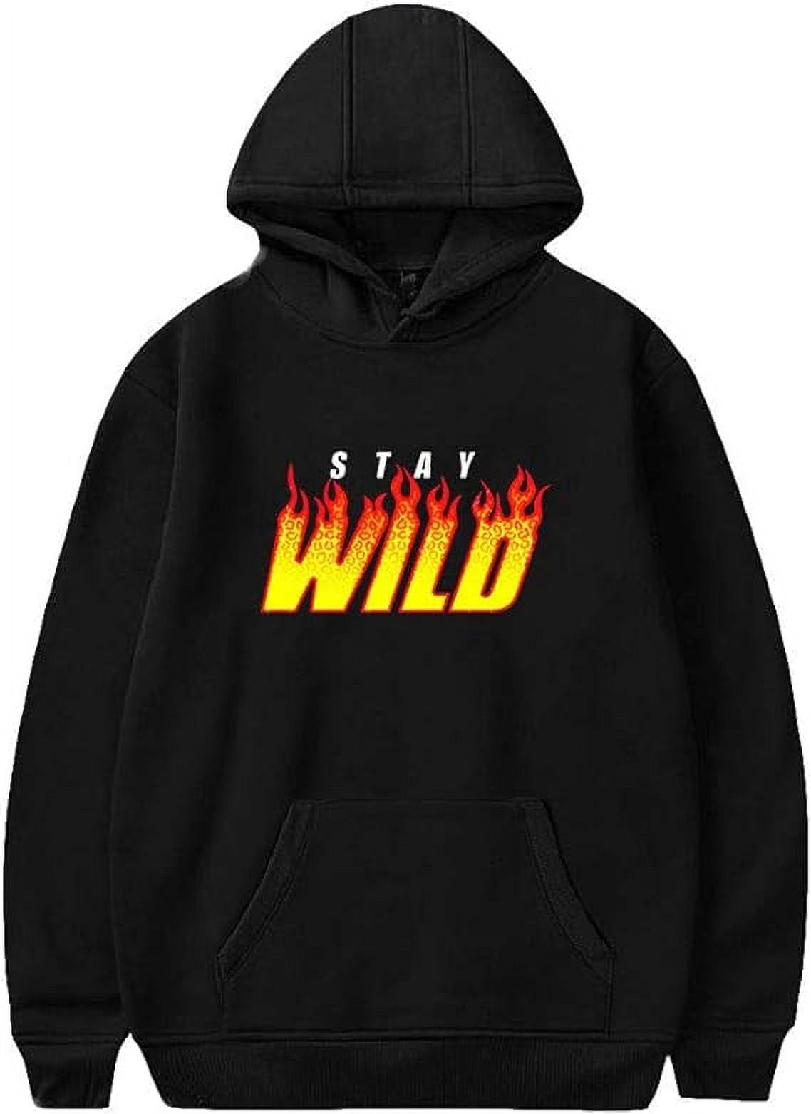 CYDZSWYXGS Ben Azelart Merch Stay Wild Women Men Hooded Sweatshirt Long ...