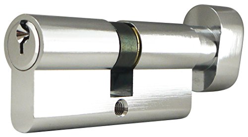 CYEU-3550TK-26 Euro Cylinder Schlage C Keyway, Key & T-Turn, Polished ...