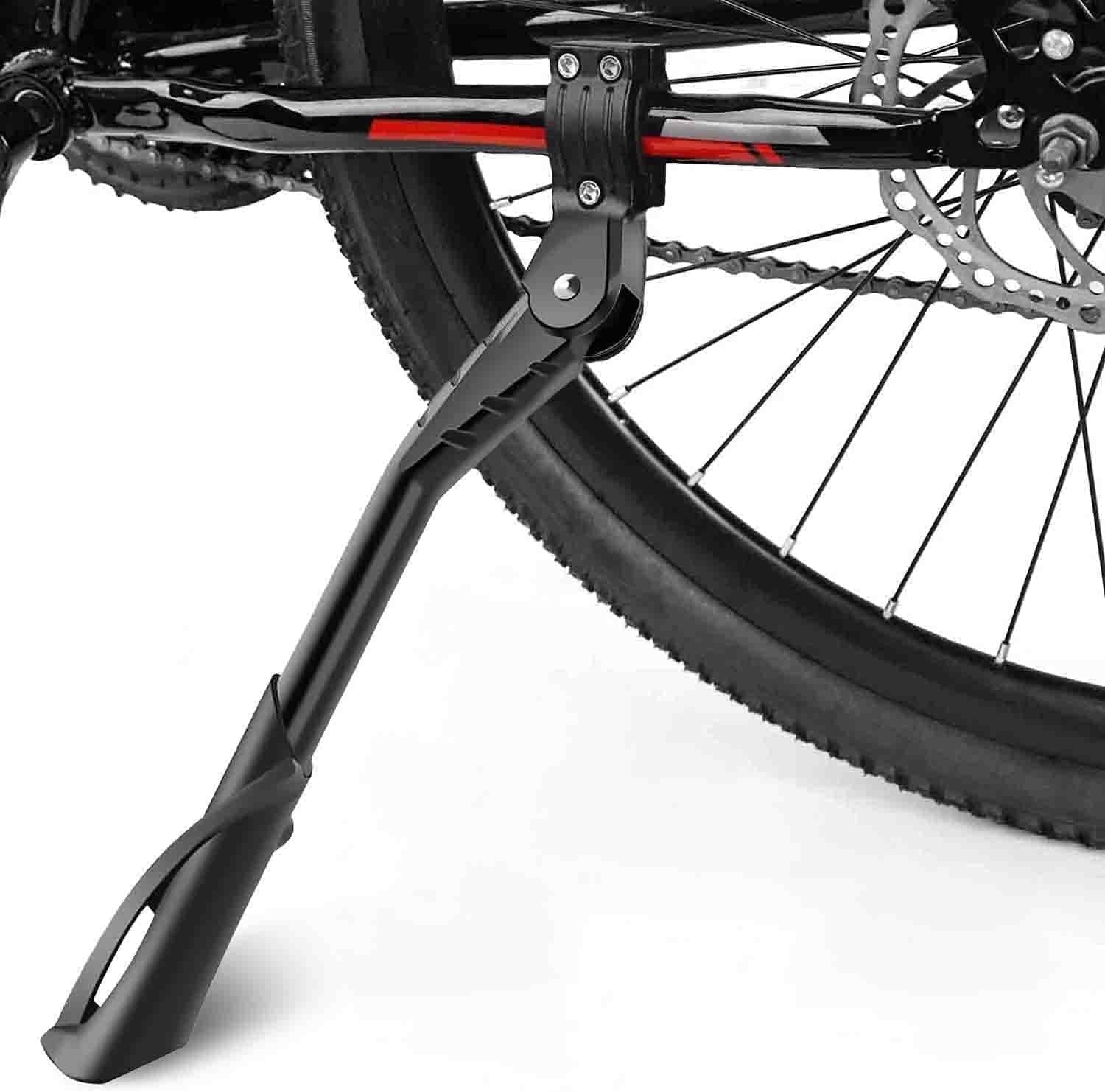 Cyfie Adjustable Bike Kickstand, Universal Rear Side for 24-29 inch ...