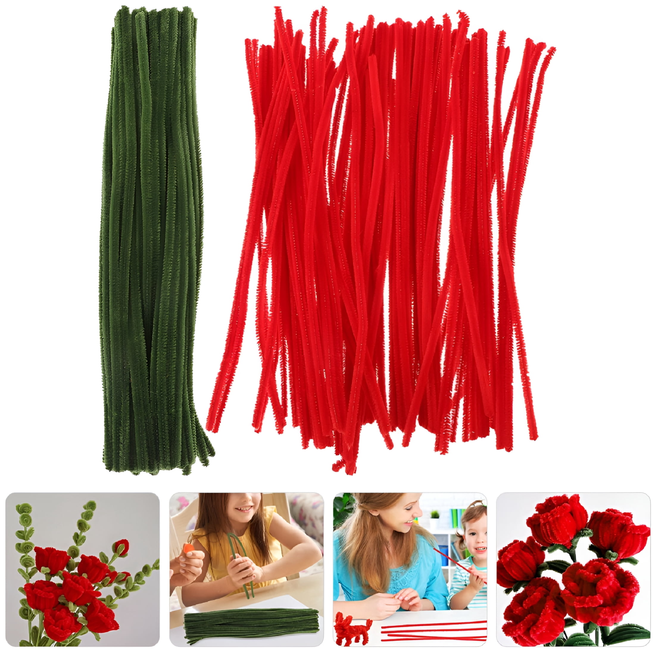 CYFW 200Pcs DIY Crafts Kit for Parents and Kids Hand Eye Brain ...