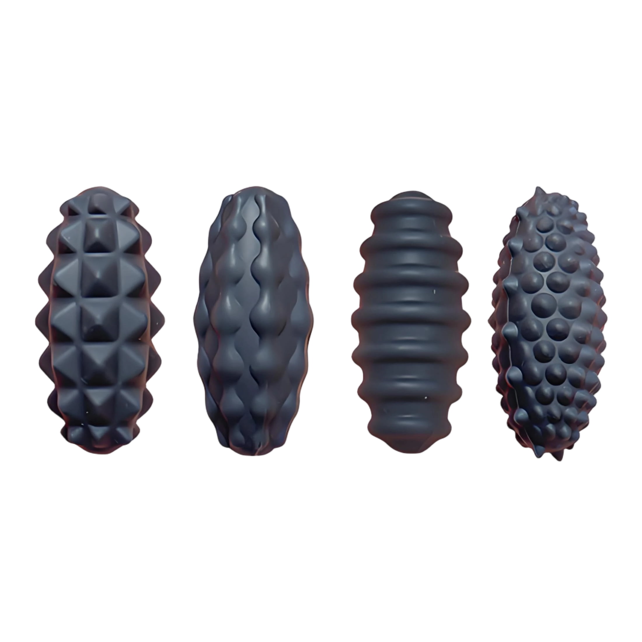 CYFW 4Pcs Magnetic Fidget Balls,Oval STEM Fidget Toys Adults,Silicone ...