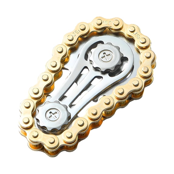 CYFW Fidget Spinner,Gear Chain Fidget Toys Adults,Metal Flywheel Fidget ...