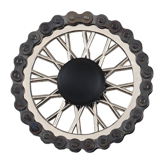 CYFW Fidget Spinner,Wheel Chain Fidget Toys Adults,EDC Adhd Tool Metal ...