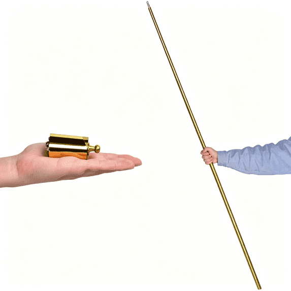 CYFW Magic Pocket Staff Metal Appearing Cane with Video Tutorial Link ...
