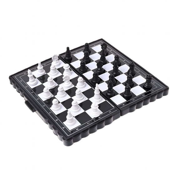 CYFW Pocket Chess Folding Board Interactive Travel Portable Entertain ...
