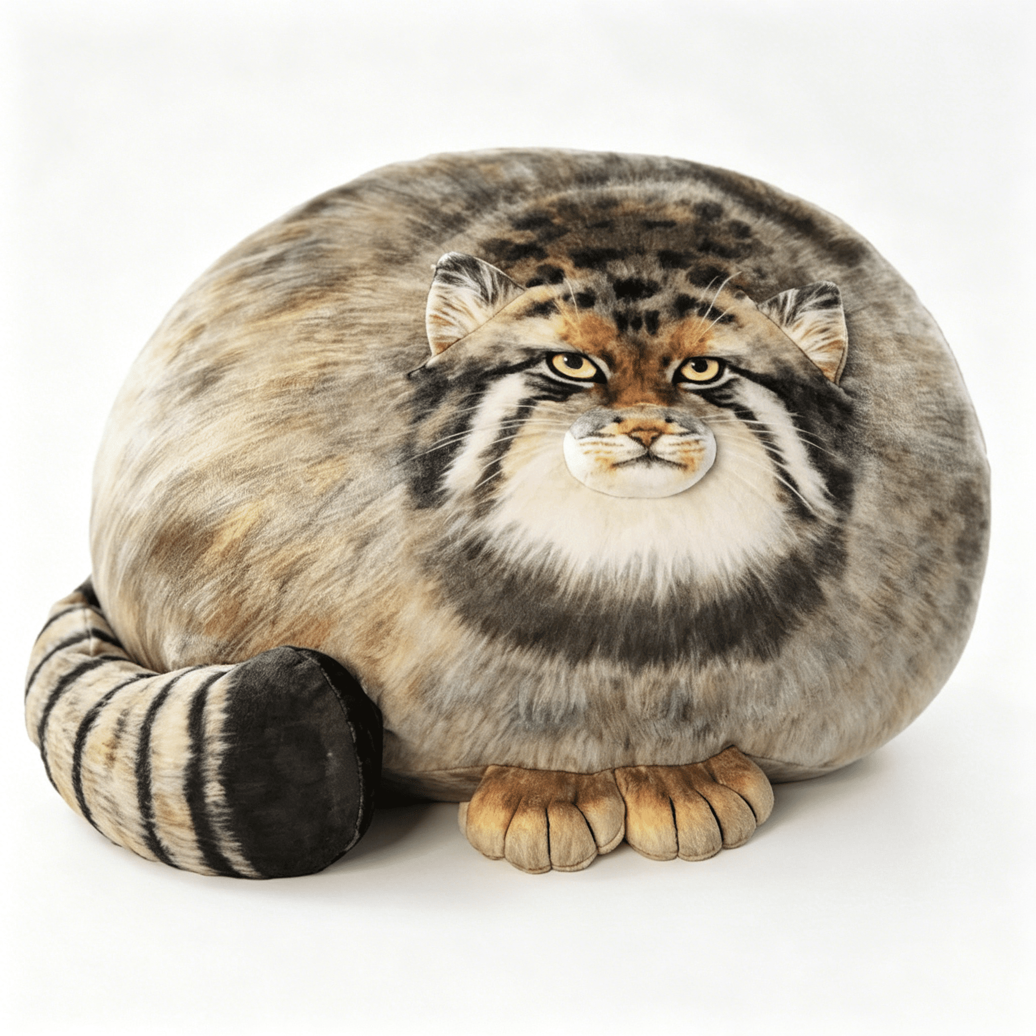 CYFW Steppe Cat Plush 35cm/14inch Pallas Cat Stuffed Animal , Cute ...