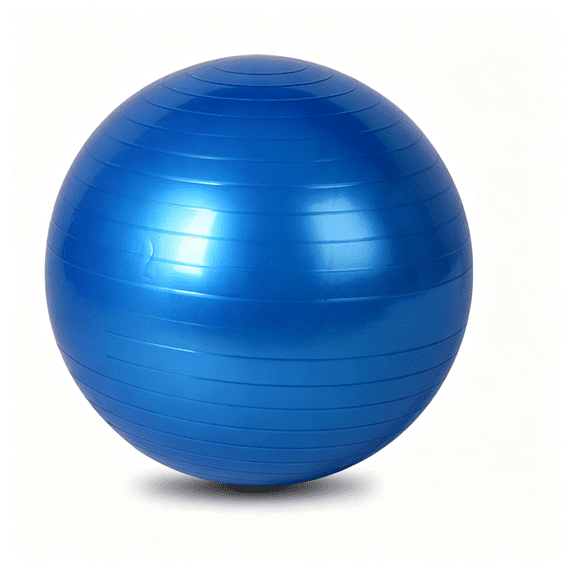 CYFW Thickened Black Yoga Ball 17.7 inches / 45cm Exercise Pilates ...