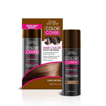 CYG Quick Fix Dark Brown Waterproof Root Touch-up - Instant Hair Cover ...