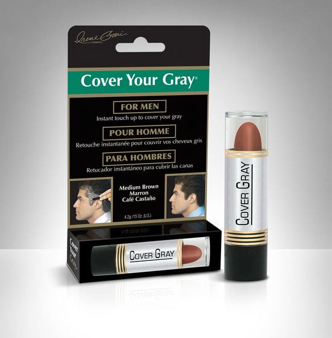 CYG Men's Touch-up Stick -- Medium Brown - Walmart.com