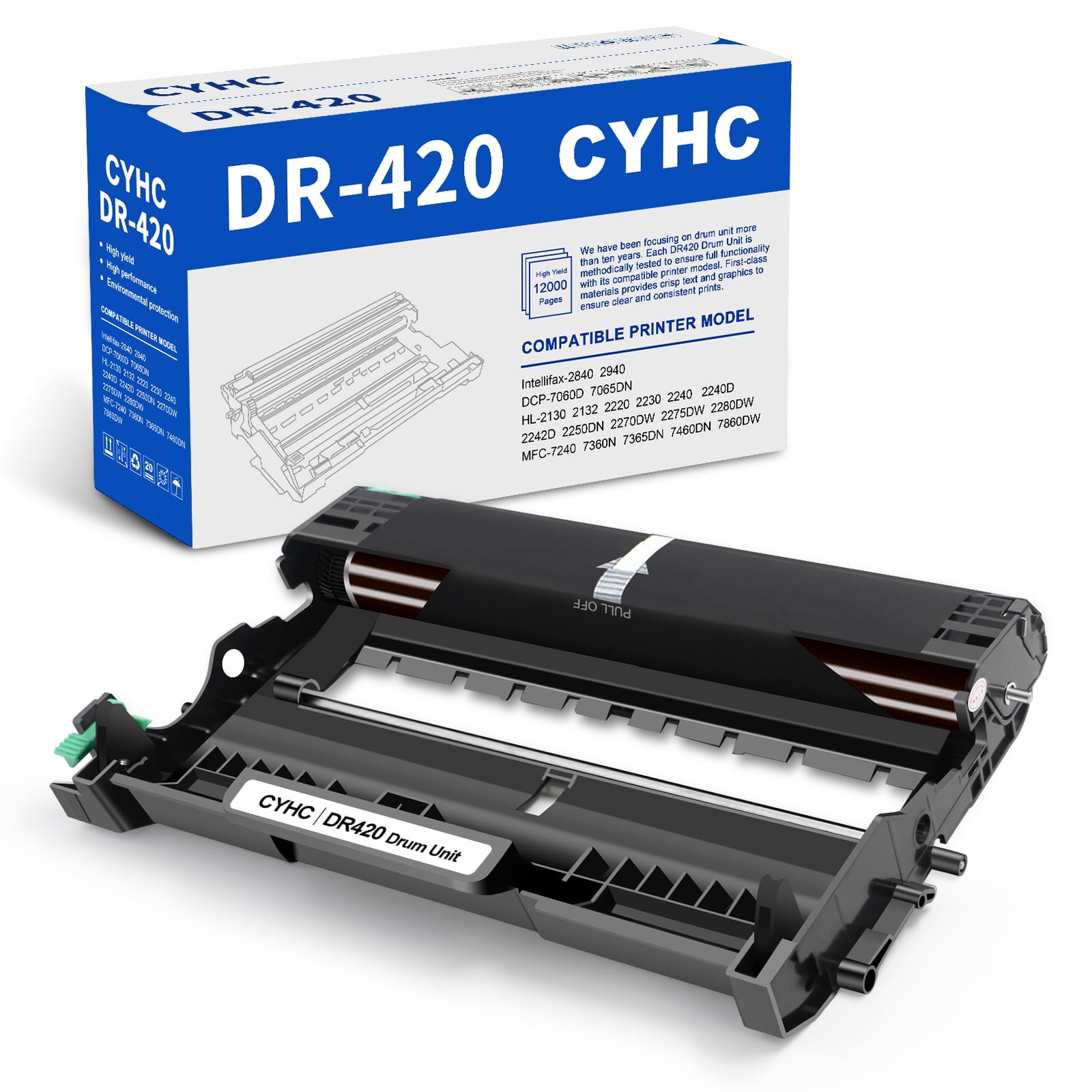 Free Shipping! CYHC DR420 Drum Unit Replacement for Brother DR 420 DR ...