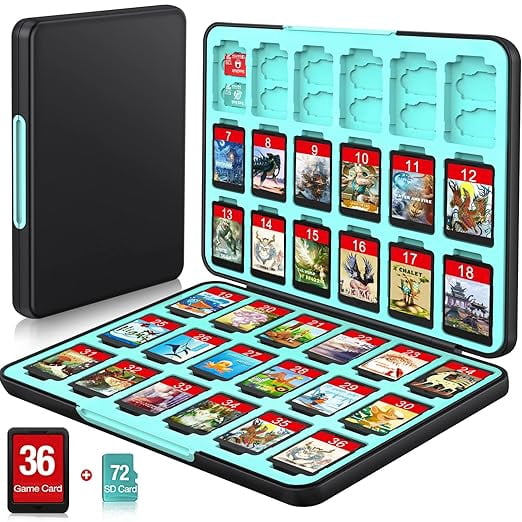 CYKOARMOR Switch Game Case for Nintendo Switch/OLED/Lite, Switch Game ...