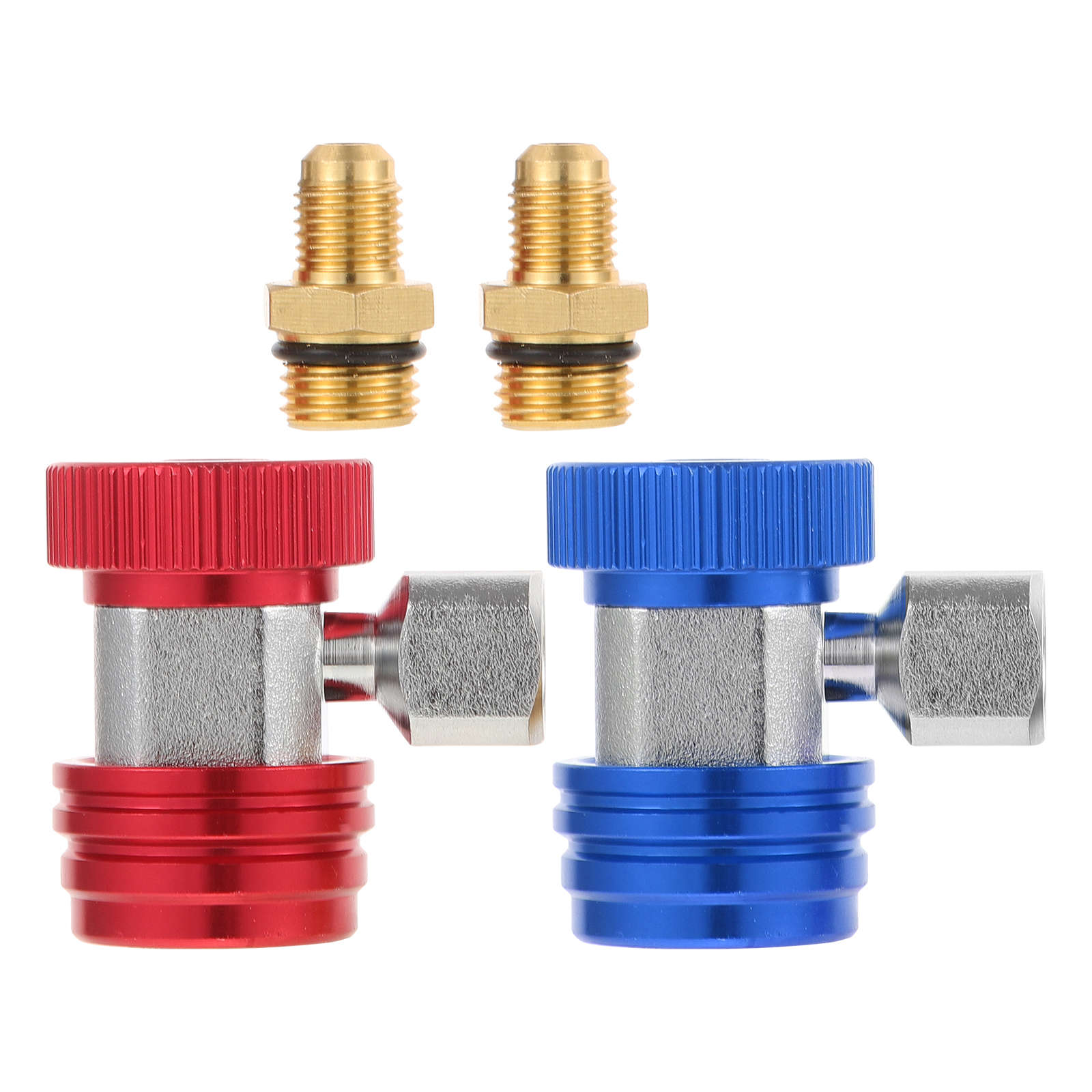 1 Pair Quick Couplers Automotive Air Conditioning Couplers Refrigerant ...