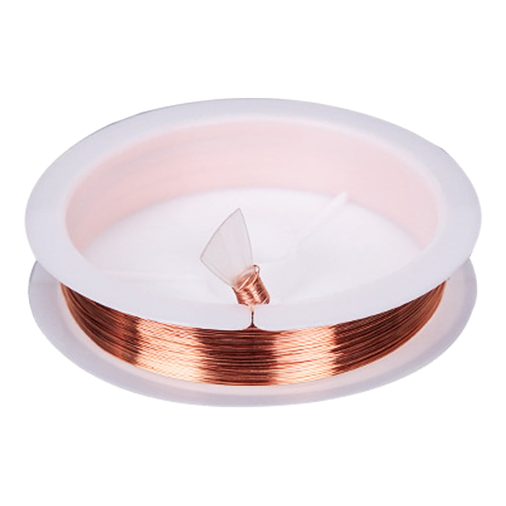 1 Roll of Pliable Copper Wire for DIY Crafts Supplies 0.25mm - Walmart.com
