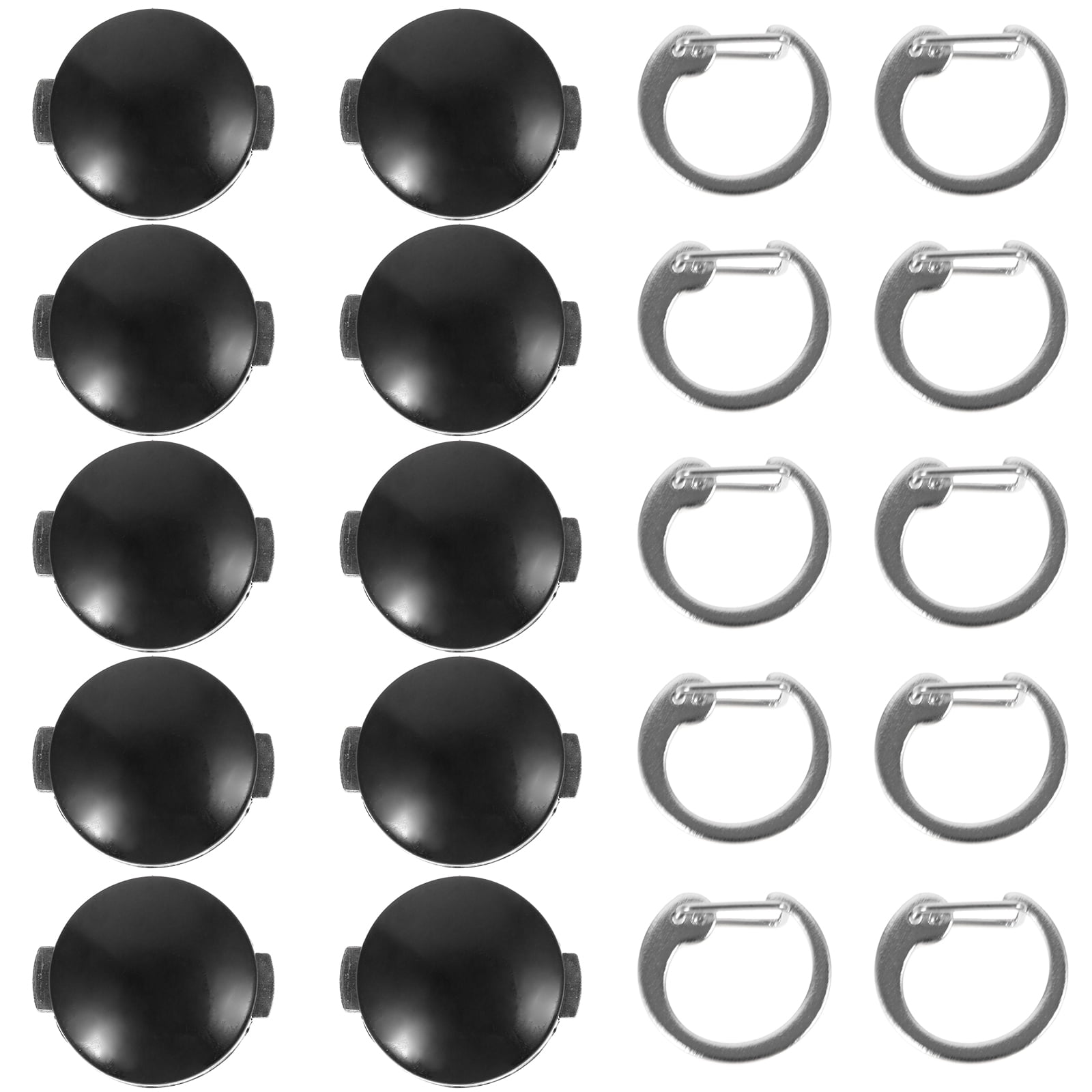 CYLINDSOME 1 Set of Badge Fixing Buckle Set Uniform Badge Fixator ...