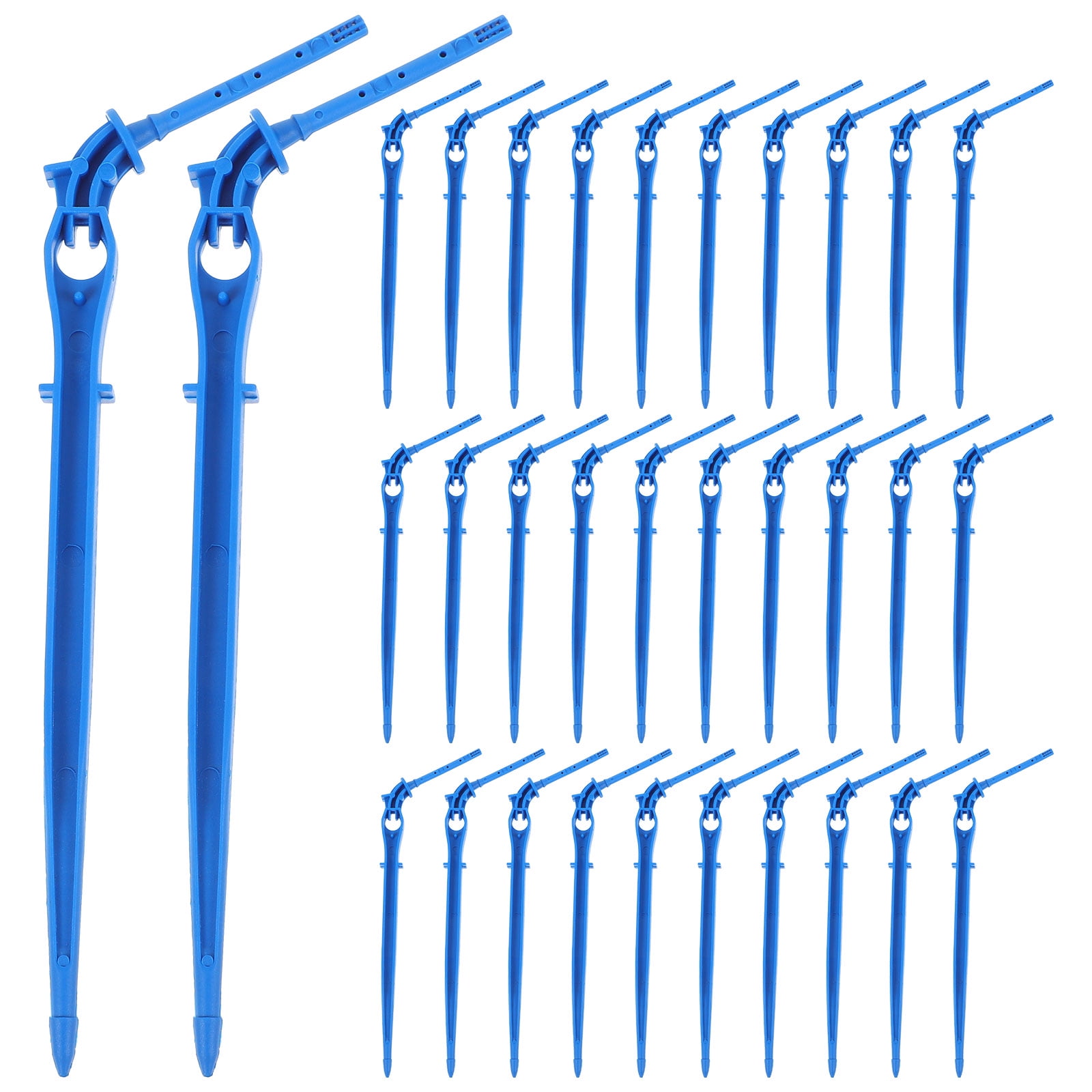 CYLINDSOME 100Pcs Drip Emitters Irrigation System Drip Heads Water Flow ...