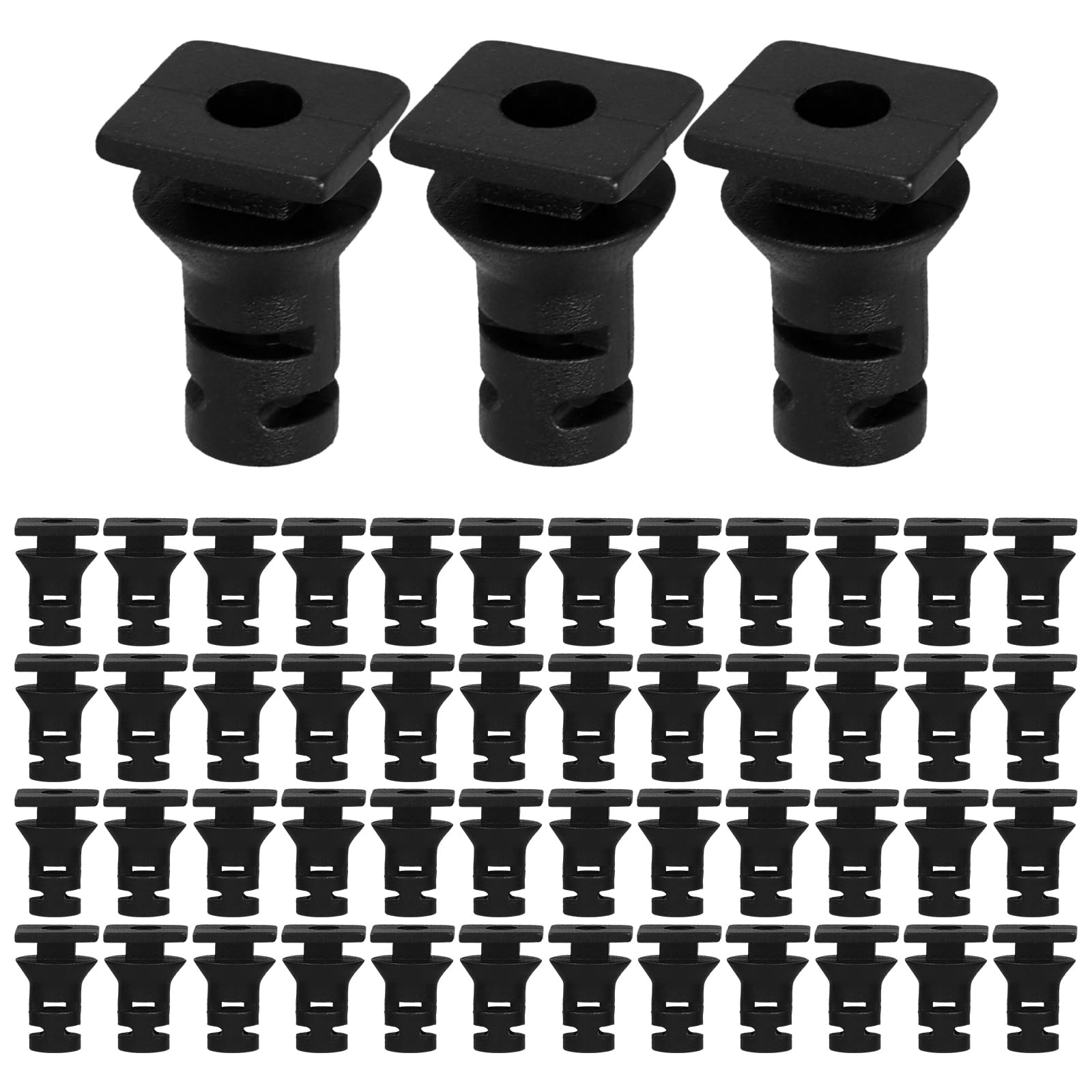 CYLINDSOME 100pcs Cable Protector Cord Grip Strain Relief Connector ...
