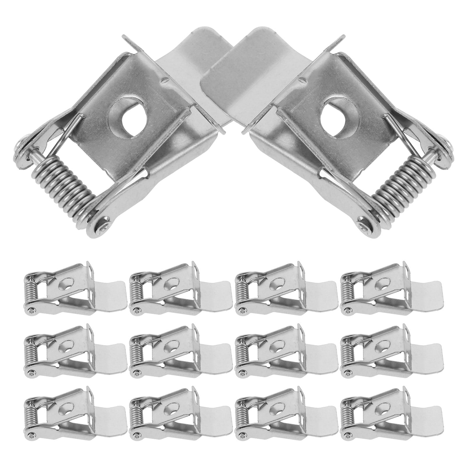 CYLINDSOME 10Pcs Downlight Retaining Spring Clip Recessed Light Spring ...