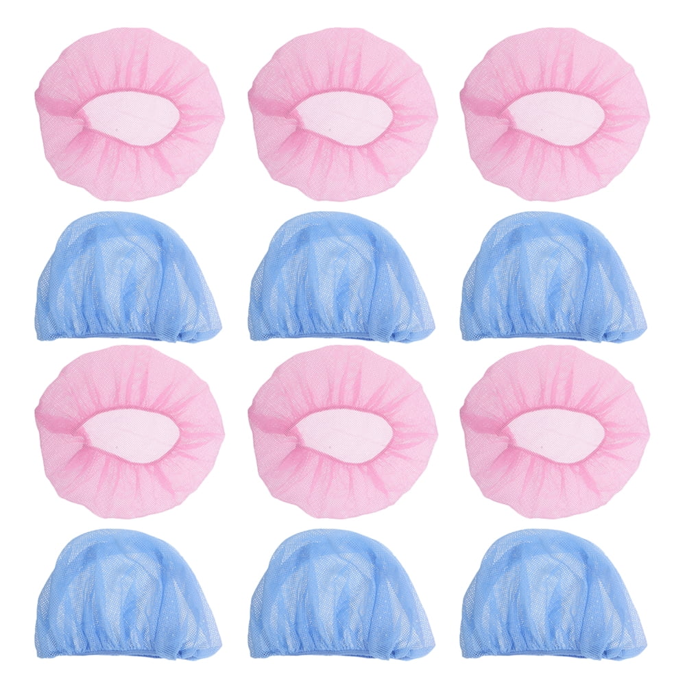 CYLINDSOME 12Pcs Worker Hat Hair Mesh Chef Cook Hat Chef Hair Net Chef ...