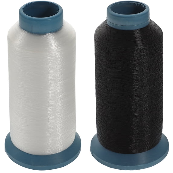 CYLINDSOME 2 Rolls Sewing Thread Sewing Products Nylon Sewing Thread ...