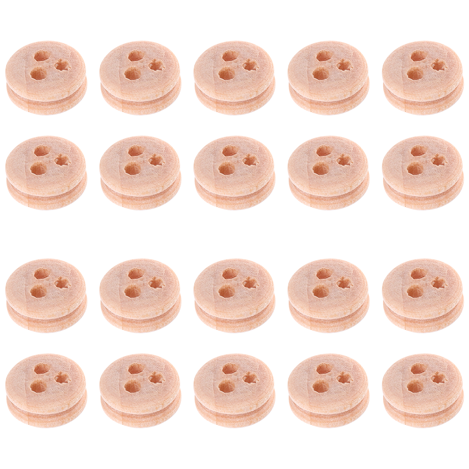 20pcs Small Wood Pulley for Kids Wood Ship Making Materials and Wood ...