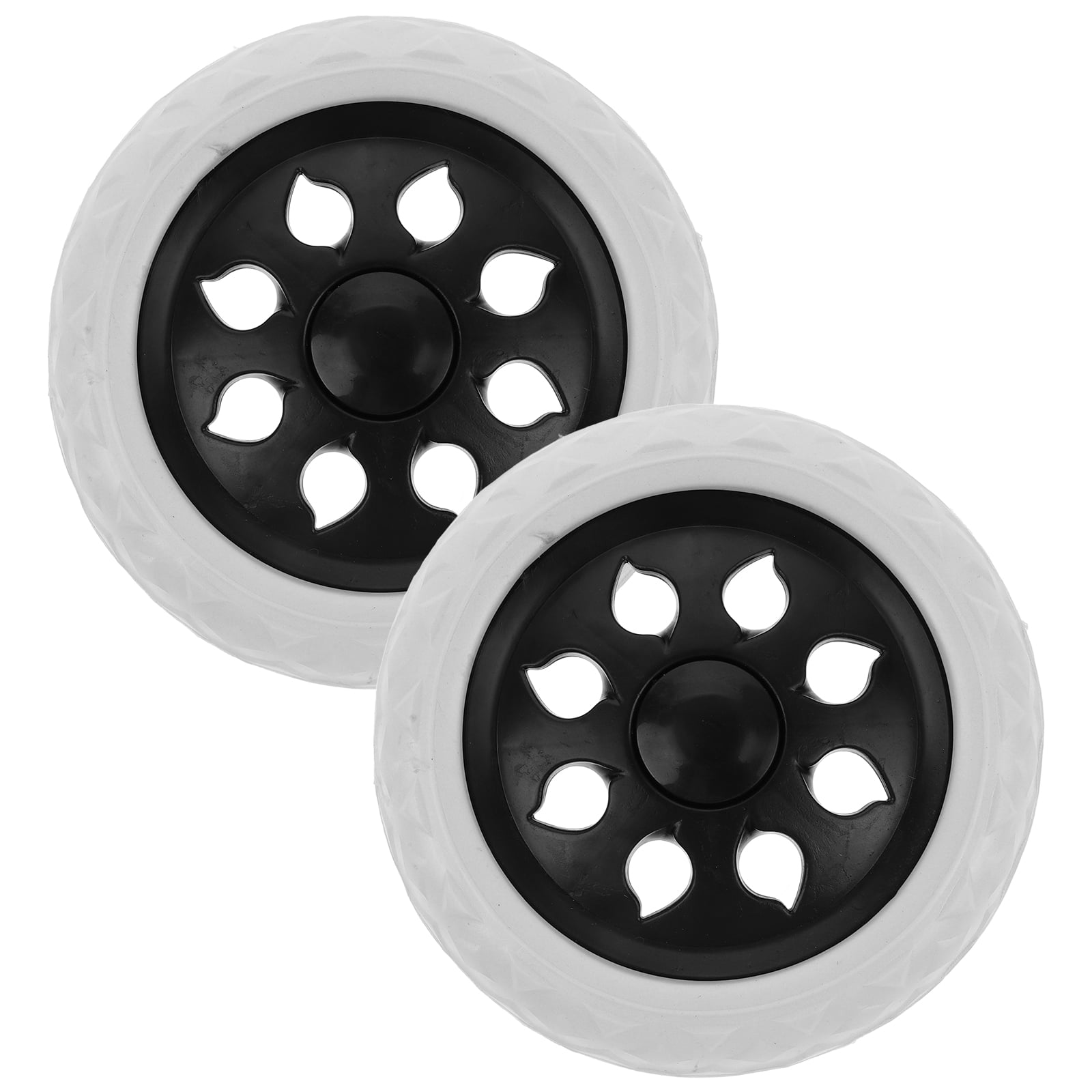 CYLINDSOME 2pcs Cart Wheels Trolley Wheels Replacement Wheels Hand ...