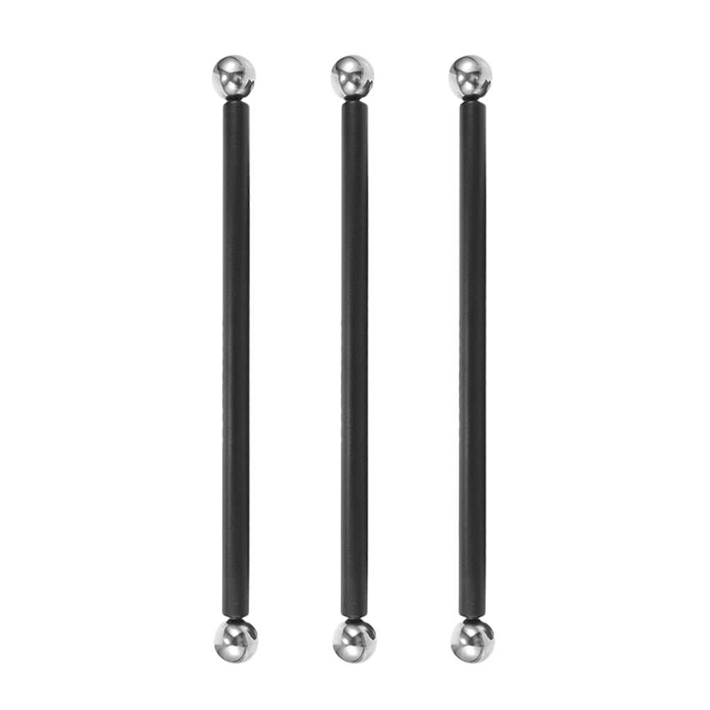 CYLINDSOME 3pcs Outdoor Lamp Post Flag Holder Garden Light Rod Arm ...
