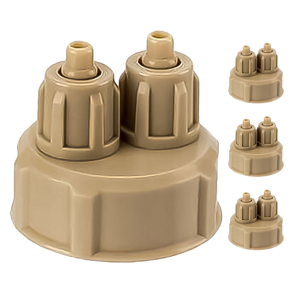 CYLINDSOME 4PCS CO2 DIY Reactor Bottle Caps Fish Tank DIY Quick Twisted ...