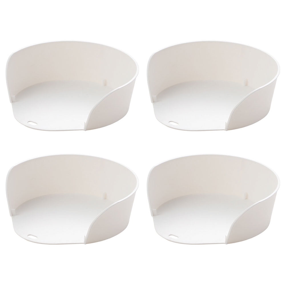 HEMOTON 4Set Stackable Hot Pot Tray Japanese Style Dining Ware Ideal ...