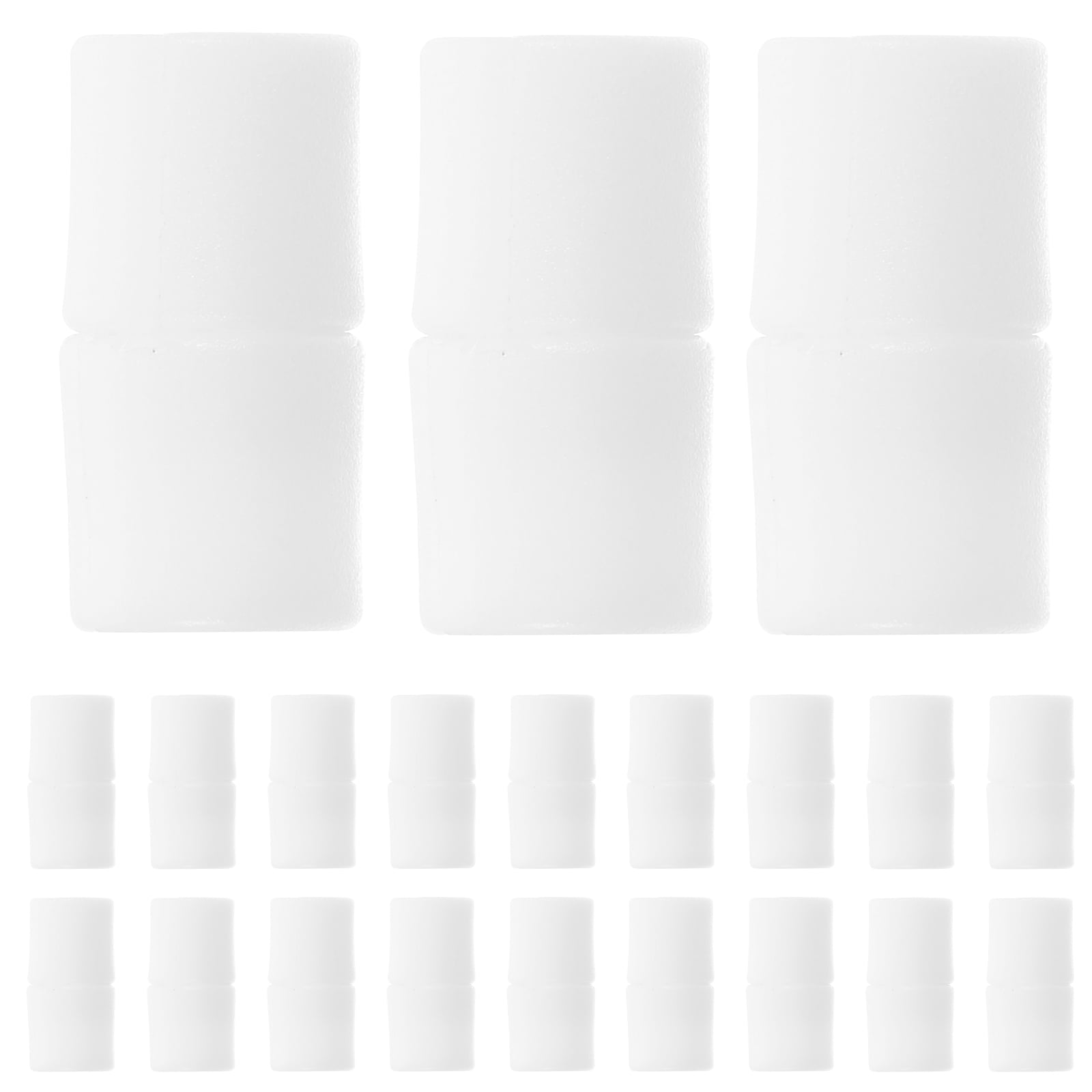 CYLINDSOME 50pcs Breakaway Clasps Plastic Bead Connectors Lanyard ...