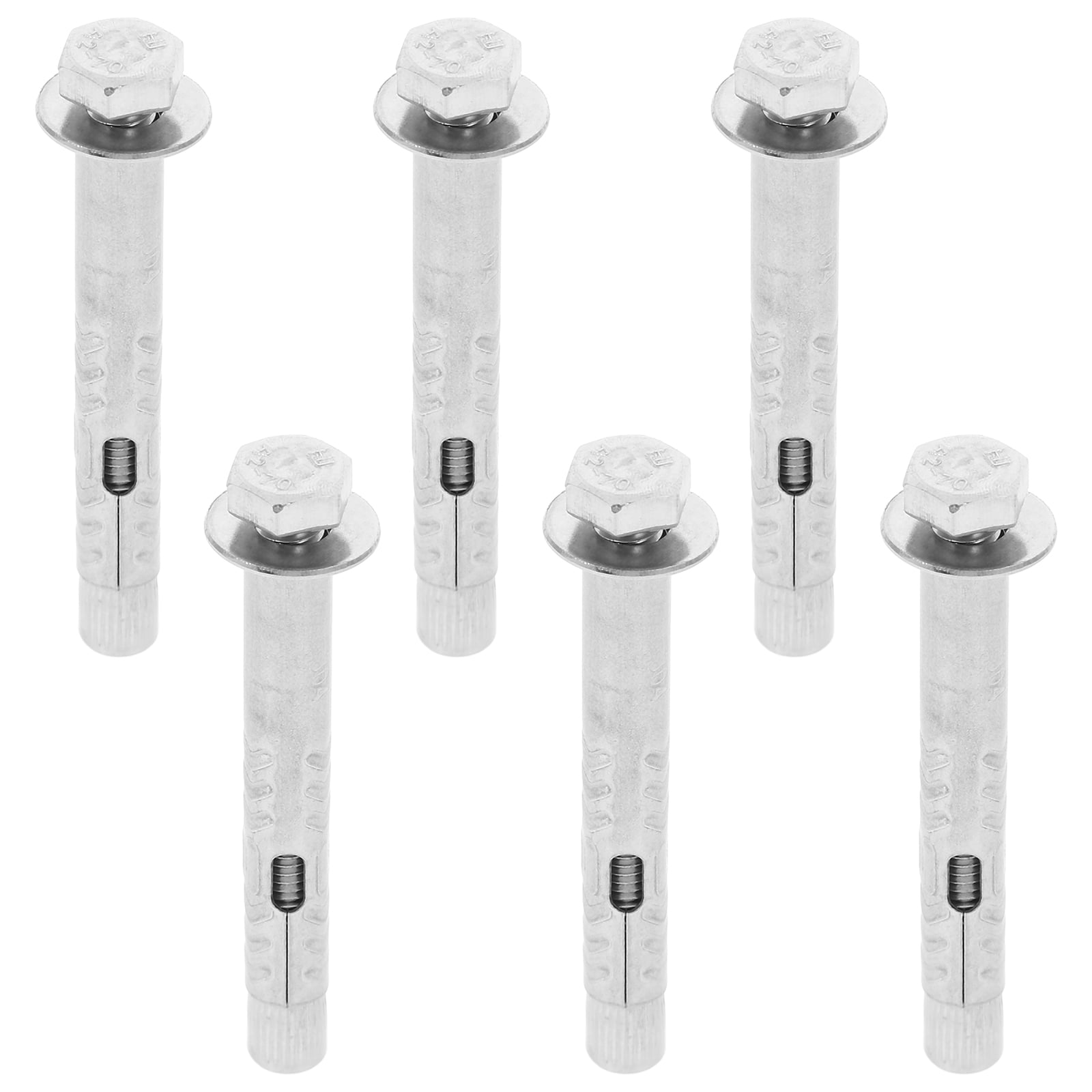 6pcs Expansion Screw Bolts External Nuts Expansion Screw Anchor Bolt ...