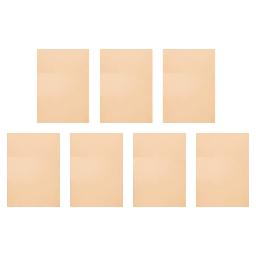 CYLINDSOME 7 Sheets of Colored Plastic Sheets Translucent Colored Light ...