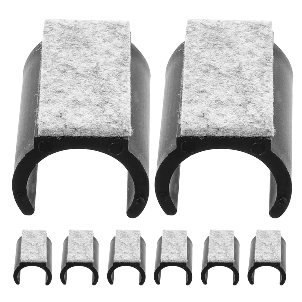 CYLINDSOME 8Pcs Furniture Pads U-shaped Chair Leg Mats Furniture Felt ...