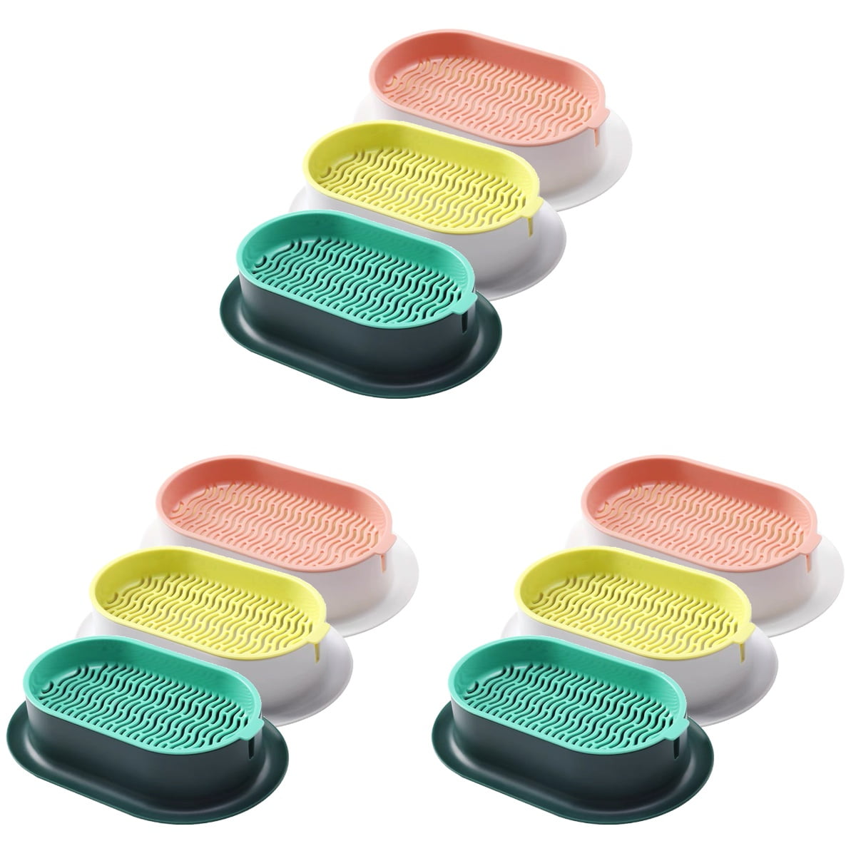 CYLINDSOME 9 pcs Hydroponic Cat Grass Box Creative Cat Grass Planter ...