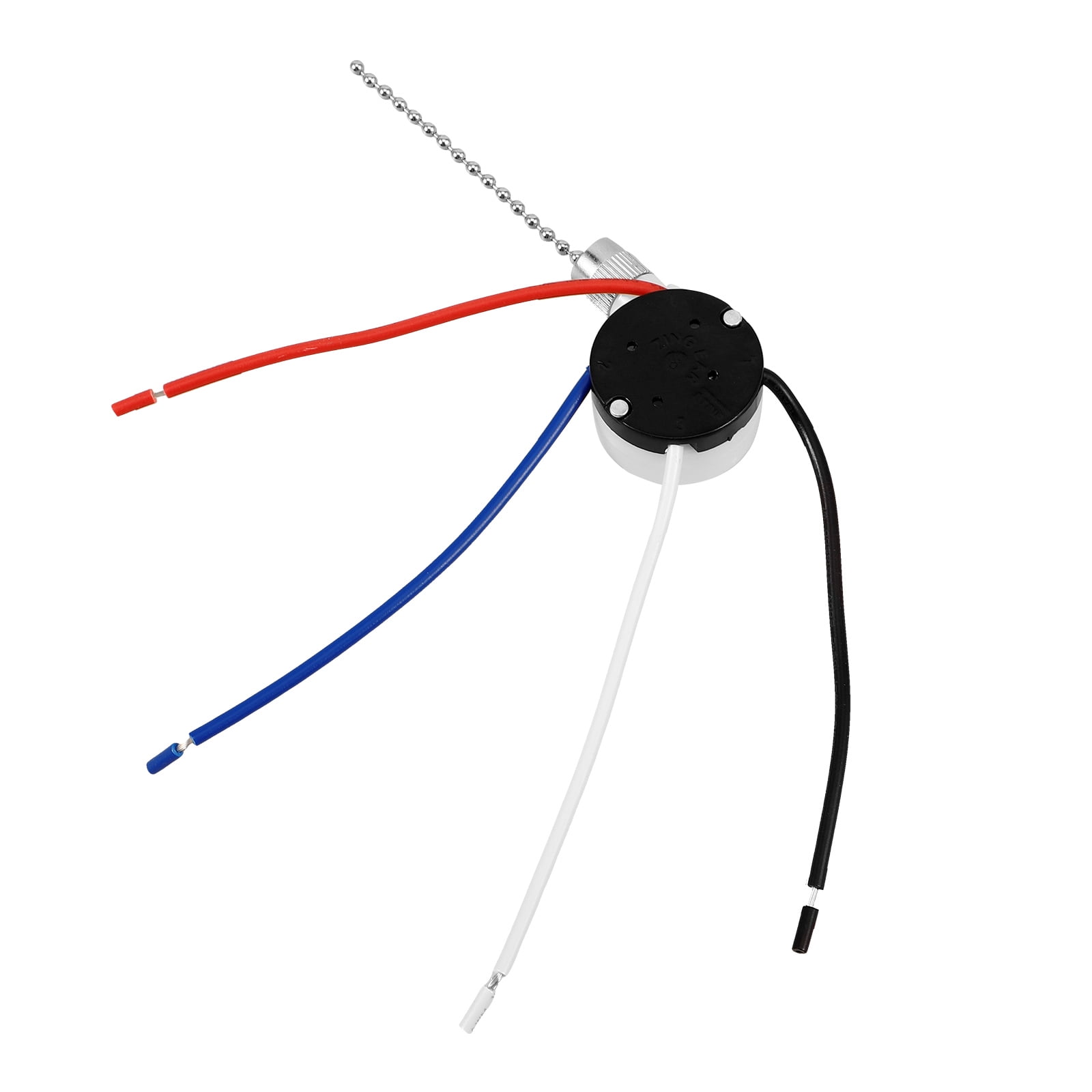 CYLINDSOME Ceiling Fan Pull Chain Switch 3 Speeds And 4 Wires Ceiling ...